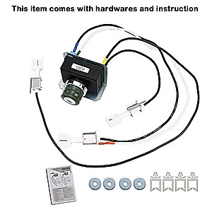 Uniflasy 7628 Grill Igniter Kit for Weber Genesis 310, Genesis 320 Gas Grills with Front Mounted Control (2011 - Newer), Electronic Igniter, Electrodes Ignitions Kit for Weber Genesis 300 Series