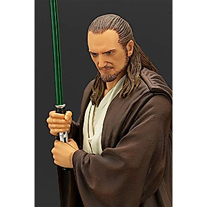 Star Wars: The Phantom Menace: Qui-Gon Jinn ArtFX+ Statue, Multicolor