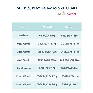 Jimonda Rayon Baby Pajamas,2-Way Zipper One-Piece Footies,Long Sleeve Unisex Boys Girls Romper,Sleep and Play Pjs,Infant Clothes