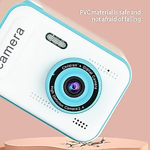 20 MP HD SLR Camera -High-Definition Front and Rear Dual-Camera Children's Camera,Take Photos and Videos, Listen to Music and Play Small Games, Children's Gift (Sky Blue)