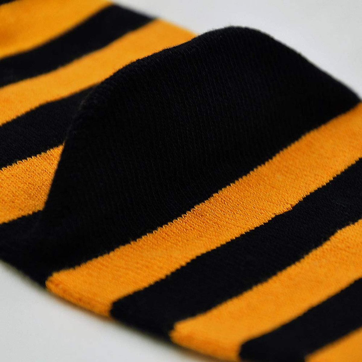 CaiDieNu Mens Toe Socks Cotton Athletic Running Five Finger Crew Socks