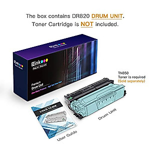 E-Z Ink (TM) Compatible Drum Unit Replacement for Brother DR820 DR 820 DR-820 compatible with HL-L6200DW MFC-L5900DW HL-L5100DN MFC-L5800DW MFC-L5700DW HL-L5200DWT MFC-L6700DW HL-L5200DW (1 Drum Unit)