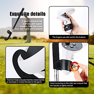 Hoolalas VR Golf Club Attachment for Oculus Quest 2 Meta Accessories (Left Controller)
