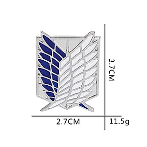 Wings of Liberty Pin - Wings of Freedom Pin - Anime Pin