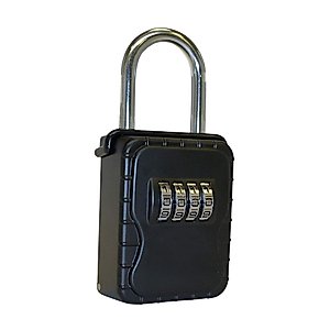 Key Lockbox Hide A Key Outdoor Hanging Lock Box Keysafe For Keys with Set Your Own 4 Digit Combination Code - Vault Locks 3200 (1)