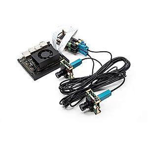 CS-FPD-CAM-IMX307 FPD-Link3 2MP Star Light ISP Camera Module for Raspberry Pi and Jetson Nano XavierNX(YT1.0-4 Lens),38mmx38mm
