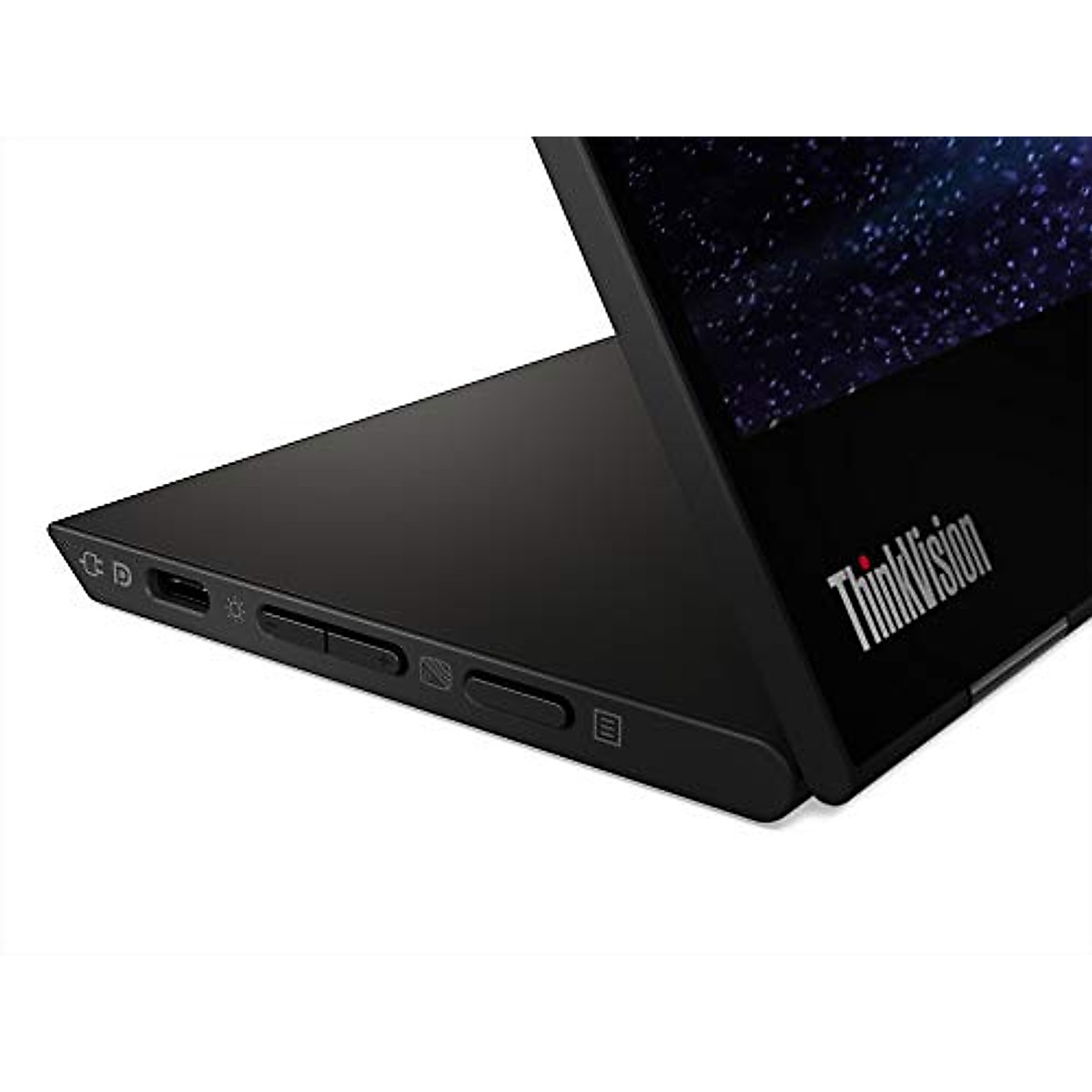 ThinkVision M14t USB-C Mobile Monitor with Touch Screen - Black