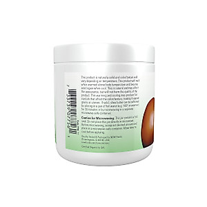 NOW Foods Solutions, Certified Organic Shea Butter, Moisturizer For Rough And Dry Skin, 7-Ounce