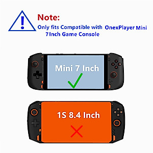 MIHENCE [ 3PCS ] Mihence Compatible with OneXPlayer Mini Screen Protector, PET Premium Real HD Protective Film Compatible for One X Player Mini - 7 Inches Handheld Game Console