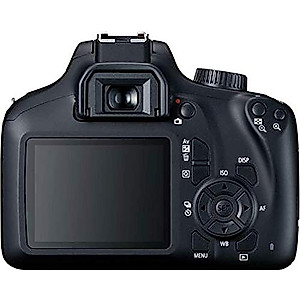 EOS Rebel T100 (EOS 4000D) DSLR Camera w/ 18-55mm DC III Zoom Lens with Pixibytes Deluxe Bundle (Renewed)