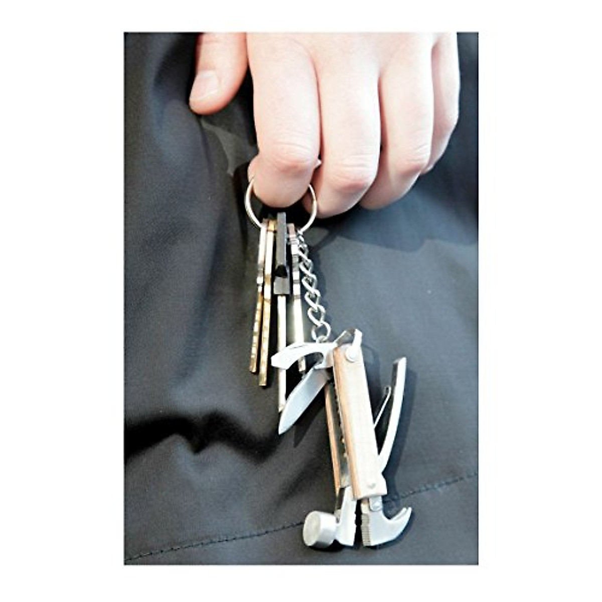 Kikkerland KR13-W Mini Wooden Hammer Tool