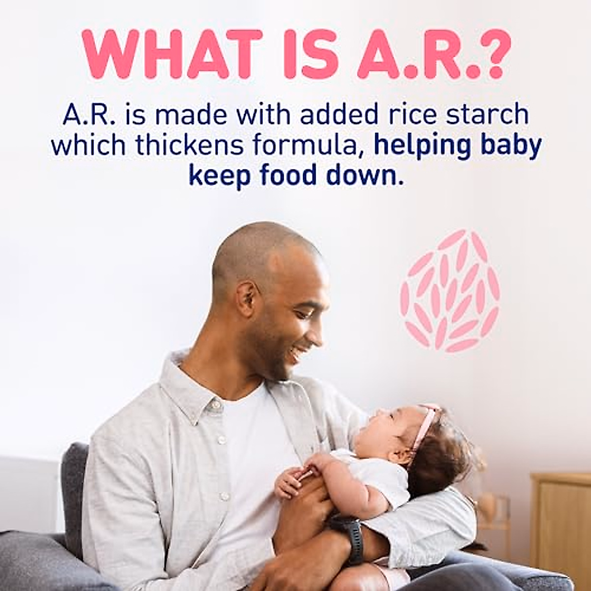 Enfamil A.R. Infant Formula, Reduces Reflux & Frequent Spit-Up, Expert Recommended DHA for Brain Development, Probiotics to Support Digestive & Immune Health, Powder Refill, 121.6 Oz