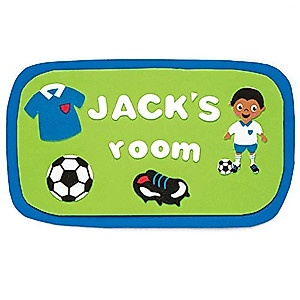 Baker Ross AR505 Soccer Foam Stickers - Pack of 120, for Kids' Crafts and Art Projects, Cards, Party Bags, and Ornaments