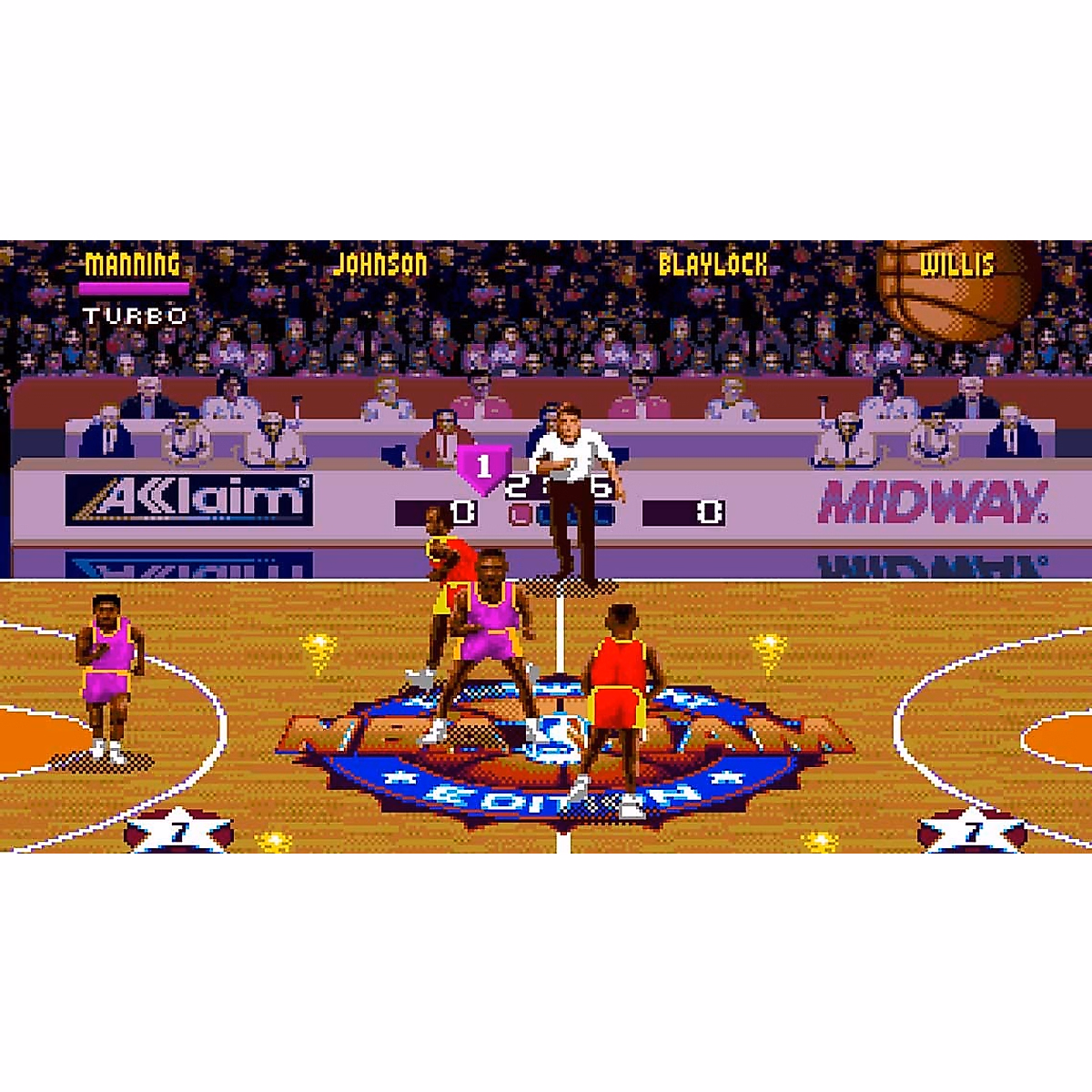 Blockbuster World Championship II - (Sega Genesis) - Reproduction Video Game Cartridge w/ Clamshell Case