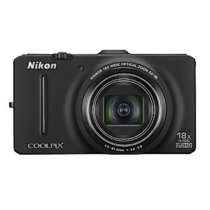 Nikon Coolpix S9300 16.0 MP Digital Camera - Black (Discontinued by Manufacturer)