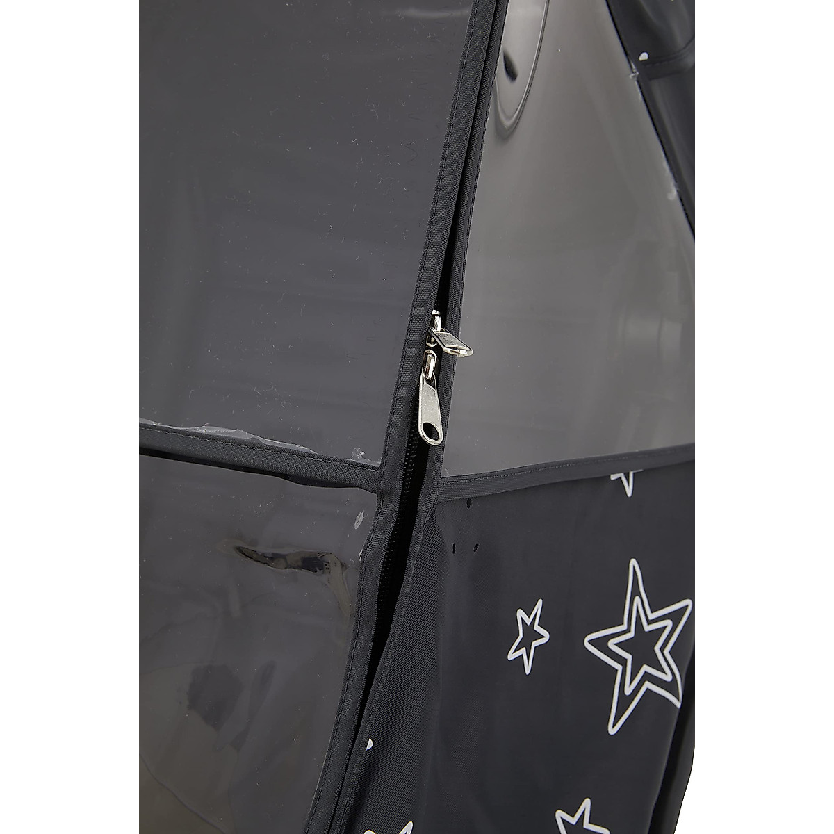 First Essentials Stroller Rain Cover Universal, Baby Travel Weather Shield, Windproof Waterproof, Protect from Dust Snow (Gray)