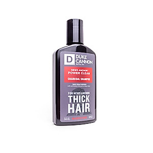 Duke Cannon News Anchor Power Clean Shampoo/Conditioner Wash (Charcoal Shampoo)