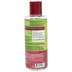 ORS Olive Oil Heat Protection Hair Serum infused with Coconut Oil for Restorative Shine - 6 ounces (Pack of 1)