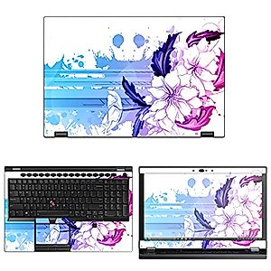Decalrus - Protective Decal Skin Sticker for Lenovo ThinkPad P53 (15.6" Screen) case Cover wrap LEthnkpd15_P53-99