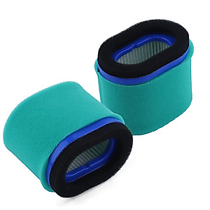 Mtanlo 2 Pack 498596 Air Filter Replace For 5059 690610 697029 OEM Air Cleaner Cartridge with 273356 Pre Filter Fits Lawn Mower Air Cleaner Element