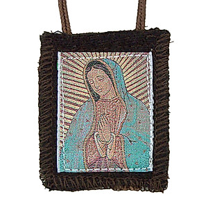 Needzo Genuine Wool Brown Our Lady Scapular