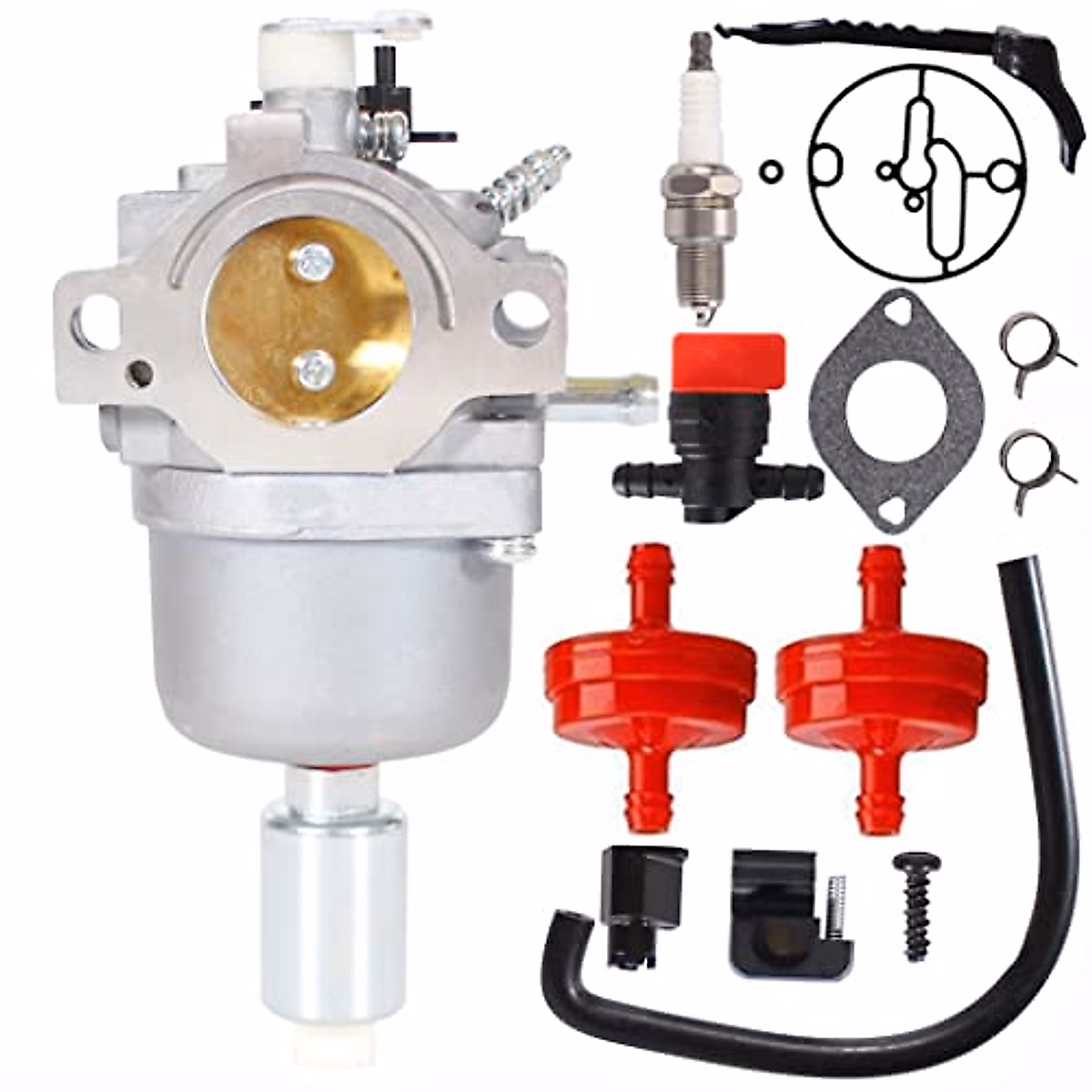 592953 Carburetor for Husqvarna YTA18542 YTH2042 YTH1842 PB195H42LT LTH1438 Craftsman YTS3000 LT3000 Poulan Pro Troy Bilt lawn tractor with 17hp 18hp 19hp engine