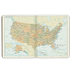 2024 Gallery Leather Large Weekly Planner - Acadia Black - 9.75x7.5"