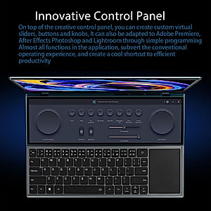 ASHATA Ultra Thin Laptop, 16 inch Main Screen,14 inch Touch Sub Screen 1920x1200, for Intel I7 10750H, 16GB RAM, Laptop Computer for Windows 10 11 System, with Stylus, 5000mAh, Silver