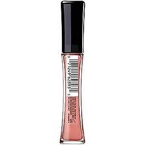 L’Oréal Paris Makeup Infallible 8 Hour Hydrating Lip Gloss, Shell Pink, 0.21 Fl Oz