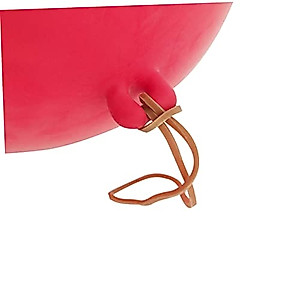 TOGEVAL 10pcs Round Balloons Mylar Punch Balloon Ballooning Toy Film Punch Balloons Party Punch Balloons Punch Balls Child Red Emulsion Boxing Ball Latex Balloons Punch Ballons for Party