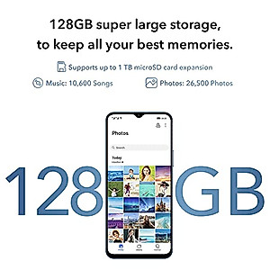 Honor X8 5G Dual-Sim 128GB ROM + 6GB RAM (GSM only | No CDMA) Factory Unlocked 5G Smartphone (Midnight Black) - International Version