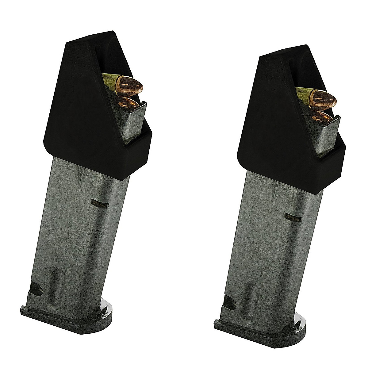 AmeriGun Club Pack of 2 Double Stack Magazine Loader for Many calibers of Pistol Magazines Including 32 auto, 9mm Luger, 22TCM.357 SIG.380 ACP, 10mm Auto.40 S&W.45GAP .45 ACP (SL2 2 Packs)