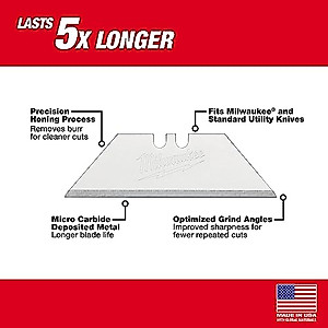 Milwaukee 48-22-1975 75-Piece General Purpose Utility Blades