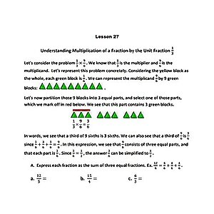 Developing Fractions Sense® C Class Set of Ten - Grade 5. A Concrete and Visual Approach to Fractions. Includes 10 Student workbooks, 10 Sets of Fraction manipulatives, Teacher Set and Answer Key.
