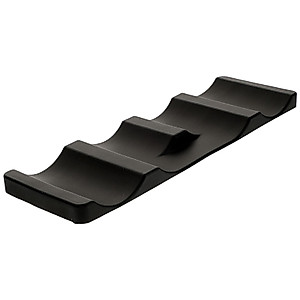 Cabilock Fridge Monkey Mat Refrigerator Organizer Stacks Cans and Bottles for Easy Storage Black