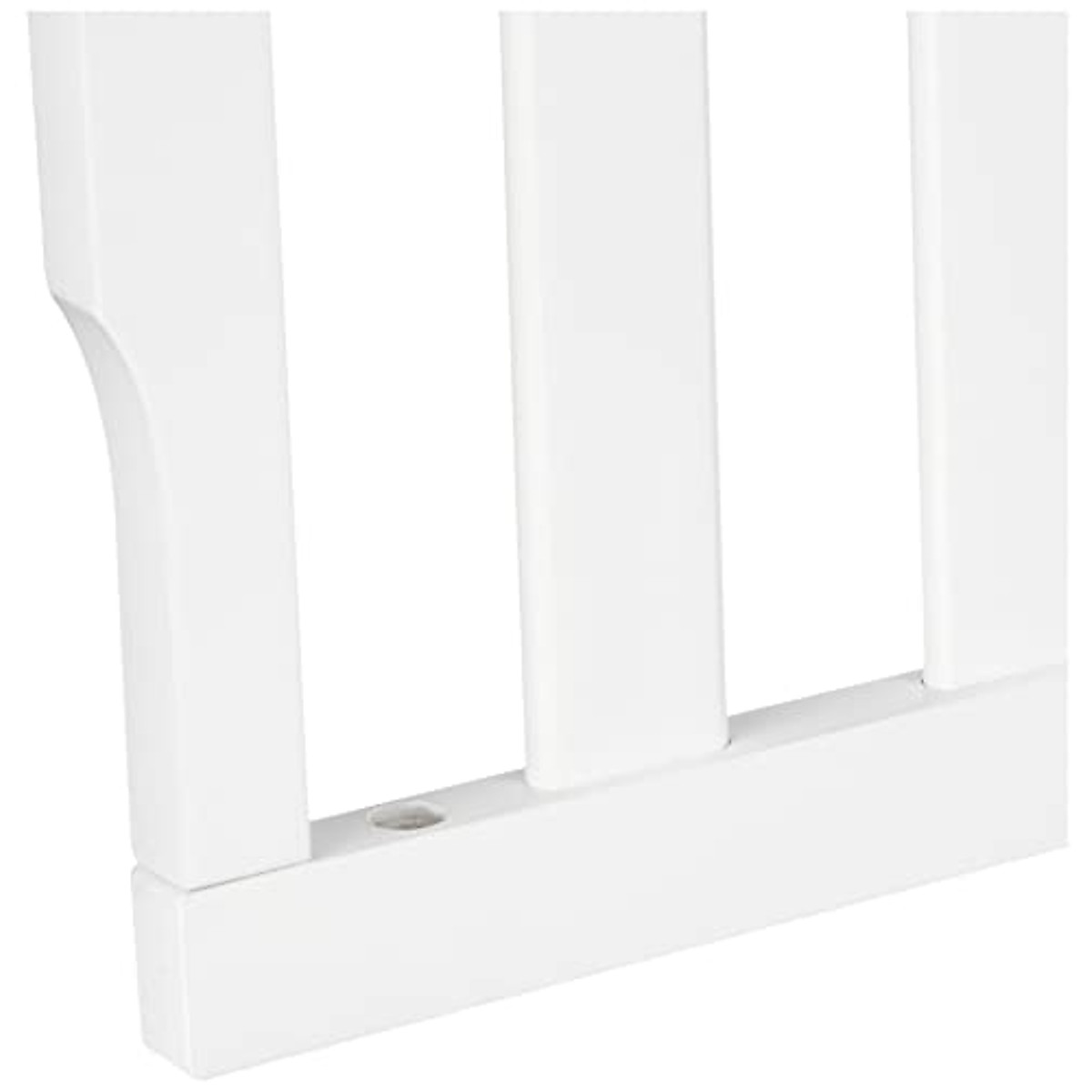 Dream On Me Universal Convertible Crib Toddler Guard Rail in White, Converts Cribs to Toddler Beds, Safety Guard Rail for Toddlers, Made of Solid Wood