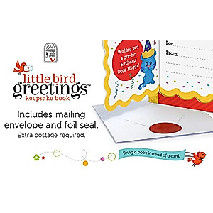 D​aniel Tiger Happy Birthday​: Little Bird Greetings, Greeting Card Board Book with Personalization Flap, Gifts for Birthdays