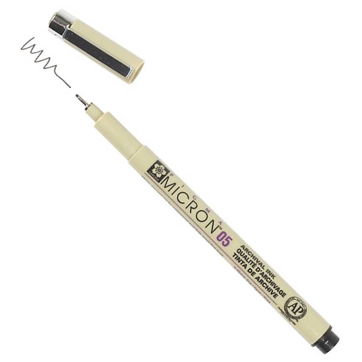 Sakura 30581 Pigma Micron Blister Card 05 Ink Pen, 0.45-mm, Black