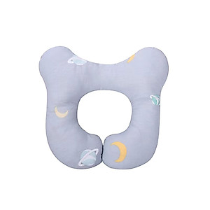 Wedfull Baby Neck Pillows, Comfortable Baby Travel Head Neck Support Pillow for Car Seat Stroller Pushchair, Soft PP Cotton for 6-36 Months Toddler Infant Newborn, Cloud