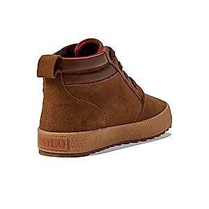 POLO RALPH LAUREN Boy's Camdyn (Little Kid) Snuff Suede/Tan Burnished 2 Little Kid M