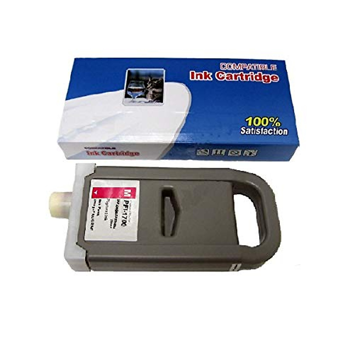 Vivid Colors PFI-1700 Compatible Ink Cartridge Replacement for Canon PFI1700 (700ml, 12-Pack) for iPF2000, iPF4000, iPF4000s iPF6000 iPF6000s Printers
