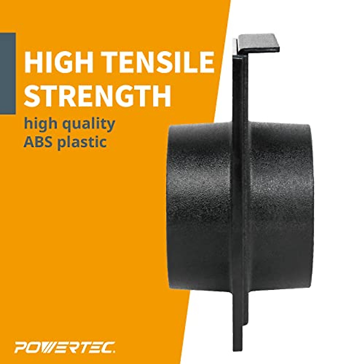 POWERTEC 70108-P4 4-Inch Blast Gate for Dust Collector, Dust Collection Fittings, 4 PK