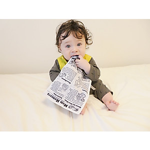 People Brain Builders: Baby Newspaper - Crinkly Baby Toy