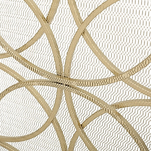 Christopher Knight Home Valeno Single Panel Iron Fireplace Screen, Gold