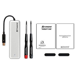 Transcend 240GB JetDrive 825 Thunderbolt Ahci PCIe Portable SSD Solid State Drive TS240GJDM825