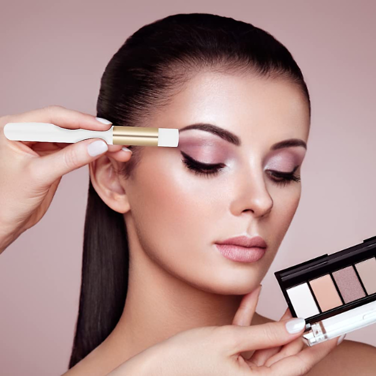 30pcs Lash Shampoo Brushes, Peel off Blackhead Removing Brush Tool, Eyelash Extensions Nose Pore Deep Cleaning Brush, Facial Cleansing Brushes, Cosmetic Lash Cleanser Brush (White)