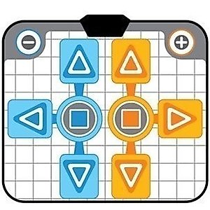 OSTENT Non-Slip Dancing Pad Dance Mat for Nintendo Wii Gamecube NGC Console Sport Dance Games