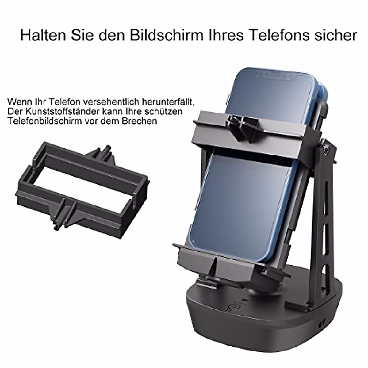 FEICHONGHO Phone Walker with Two Swing Postures,Cellphone Swing Device Compatible for Pokemon Go,Phone Rocker Earning Device,Egg hatcher,Phone Automatically Gets Steps