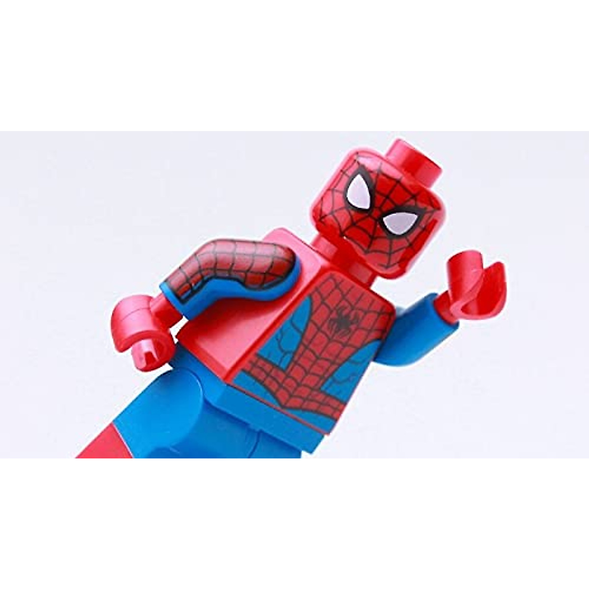 LEGO Superheroes: Spider-Man Minifigure with Web and Printed Arms
