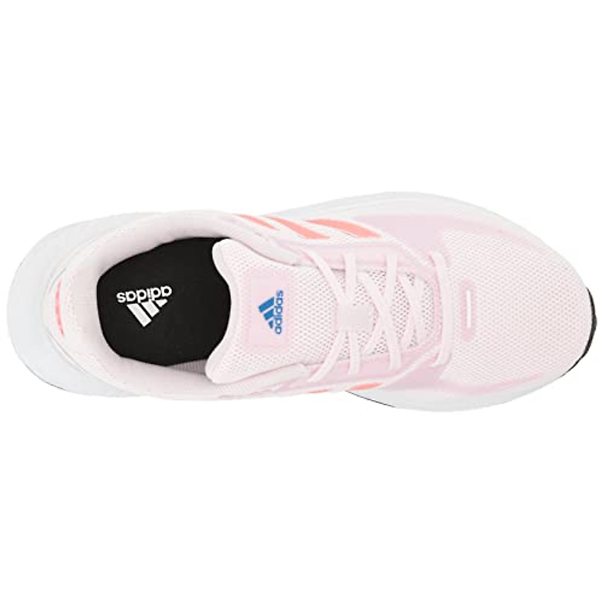 adidas Women's Runfalcon 2.0 Running Shoe, Almost Pink/Turbo/White, 9